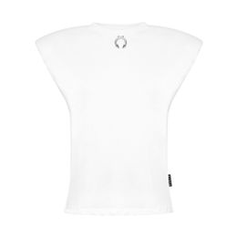 Philipp Plein Damen Tanktop "Tanktop"01, wei&szlig;, Gr. XL, Obermaterial: 100% Baumwolle, Tops