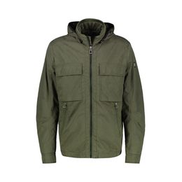 Lerros Herren Outdoorjacke "Lerros Blouson mit abnehmbarer Kapuze"deep olive, Gr. 5XL, 75% Baumwolle, 25% Polyamid, Jacken, Keine Angabe
