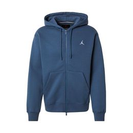 Jordan Zip-Up Hoodie 'BRKLN' male Blue size XXL