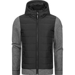 Ragwear Jacke 'Doryan' Herren Gr&ouml;&szlig;e S graumeliert / schwarz