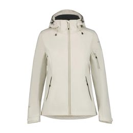 Icepeak Damen Softshelljacke "BATHGATE"powder, Gr. 42, Obermaterial: 100% Polyester, Jacken