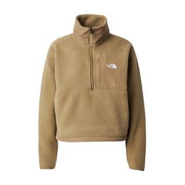The North Face Sportpullover 'YUMIORI' Damen Gr&ouml;&szlig;e M cappuccino / wei&szlig;