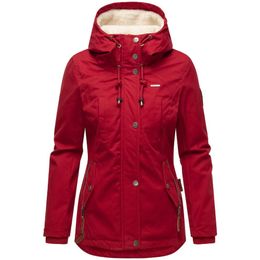 Marikoo Winter Parka 'Bikoo' female Red size XXXL