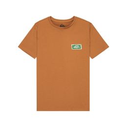 Quiksilver Jungen T-Shirt "Serenity Splash"tobacco braun, Gr. 16, Obermaterial: 70% Baumwolle, 30% Baumwolle;, Shirts