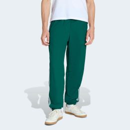 Sporthose adidas originals "FIREBIRD WVN TP", Herren, Gr. L, N-Gr, collegiate gr&uuml;n, Obermaterial: 100% Polyamid, Hosen Sporthose