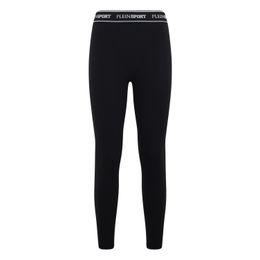 Leggings Plein Sport "Fleece Jogging Leggings", Damen, Gr. M, US-Gr&ouml;&szlig;en, 02, schwarz, Obermaterial: 69% Polyamid, 31% Elasthan, Hosen Leggings