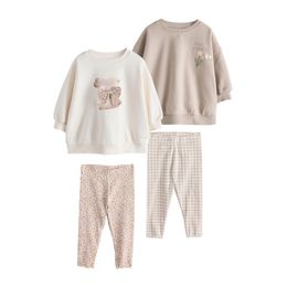 next Set girl Beige, White size 9-12 mths