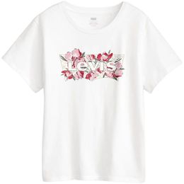 LEVI'S&reg; PLUS Levi's Plus T-Shirt 'The Perfect' Damen Gr&ouml;&szlig;e XXXL Gro&szlig;e Gr&ouml;&szlig;en oliv / rosa / rot / wei&szlig;
