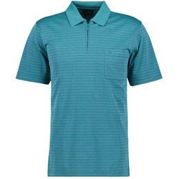 Poloshirt Ragman, Herren, Gr. XXL, smaragd, 70% Baumwolle 30% Polyester, regular fit, ohne Ausschnitt, Shirts