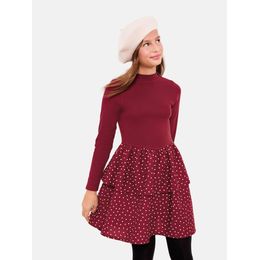 Lipsy Kleid M&auml;dchen Gr&ouml;&szlig;e 168 rot / wei&szlig;
