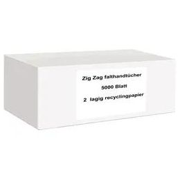 Paperdi Falthandt&uuml;cher V-Falz, Recycling, 2-lagig, 25 x 21 cm 1 Karton = 5000 T&uuml;cher