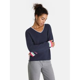 LIEBLINGSST&Uuml;CK LIEBLINGSST&Uuml;CK Damen Strickpullover "MaraL"490, navy, Gr. 36, 38% Viskose, 47% Wolle, 10% Polyamid, 5% Kaschmir, Pullover, mit Kaschmir, Wolle und