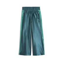 Sporthose Puma "FUTURE.Puma.ARCHIVE T7 Hose Damen", Damen, Gr. XL, Normalgr&ouml;&szlig;en, emerald ice gr&uuml;n, Obermaterial: 100% Polyester. Taschenfutter: 100% Polyester, relaxed fit, Hosen Sporthose
