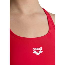 Badeanzug arena "G DYNAMO JR ONE PIECE R f&uuml;r M&auml;dchen", M&auml;dchen, Gr. 152 (146), N-Gr, rot, Obermaterial: 80% Polyamid, 20% Elasthan. Futter: 100% Polyester, Badeanz&uuml;ge Badeanzug, 4-Wege Stretchmaterial, chlor- und salzwasserbest&auml;ndig