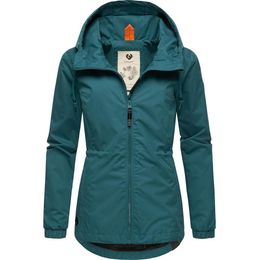 Ragwear Funktionsjacke 'Danka' Damen Gr&ouml;&szlig;e 6XL cyanblau
