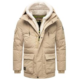 Stone Harbour Winter Jacket 'Lauro XX' male Beige size XXL
