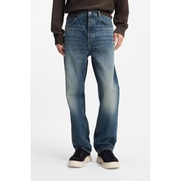 HUGO BLUE Herren Bootcut-Jeans "Nate"bright blau430, Gr. 36, unifarben, Denim/Jeans, Obermaterial: 100% Baumwolle, Jeans