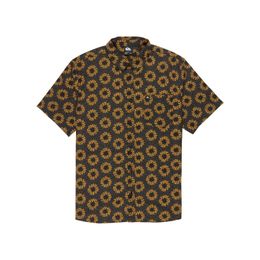 Kurzarmhemd Quiksilver "Apero Classic", Herren, Gr. XS, US-Gr&ouml;&szlig;en, schwarz ocean mayhem 32, Obermaterial: 100% Baumwolle;, Hemden