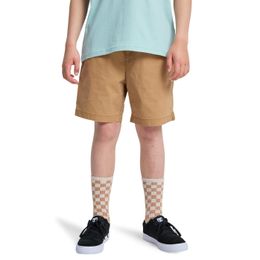 Bermudas Quiksilver "Taxer Youth 15", Jungen, Gr. 16, tobacco braun, Obermaterial: 98% Baumwolle, 2% Elasthan;, Hosen Bermudas