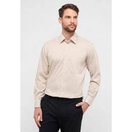Eterna Herren Langarmhemd "COMFORT FIT"braun, Gr. 41, Twill, 100% Baumwolle, Hemden, NON IRON (b&uuml;gelfrei)