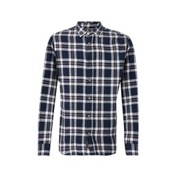 Jack & Jones Jack & Jones Button Up Shirt 'JJEDOVER' male Blue size XXL
