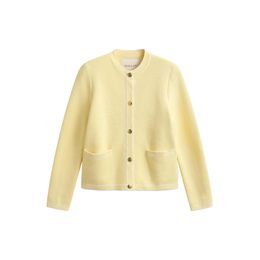 Gant Knit Cardigan female Yellow size M