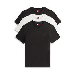 Tommy Jeans Shirt male Black, White size 3XL