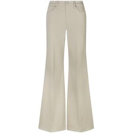 Peter Hahn NYDJ - Jeans Modell Mia Palazzo, beige, Gr. 42 / M - Baumwolle