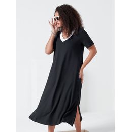 Emilia Lay - Jersey-Kleid, schwarz, Gr. 40 / M