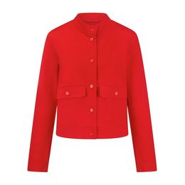 Basler - Jersey-Jacke mit Stehkragen, rot, Gr. 40 / M
