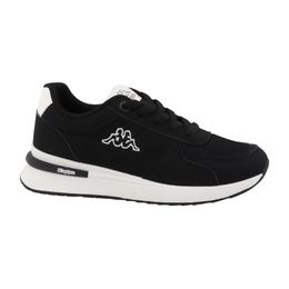Sneaker Kappa "EJLA", Damen, Gr. 39, schwarz, wei&szlig;, Synthetik, Schuhe Sneaker