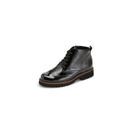Semler - Schn&uuml;r-Stiefelette Barbara, schwarz, Gr. 37 - Leder