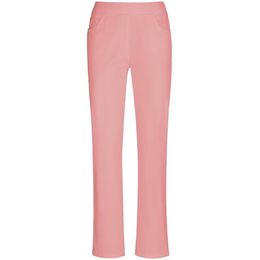 Brax - ProForm Slim-Hose Modell Pamina Fun, ros&eacute;, Gr. 46 / L - Baumwolle