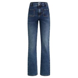 Peter Hahn - Bootcut-Jeans, denim, Gr. 42 / M - Baumwolle
