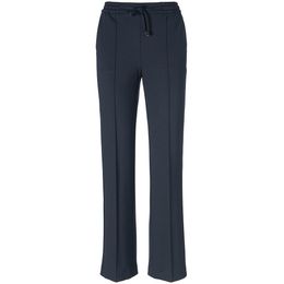 Peter Hahn - Jersey-Hose, blau, Gr. 22