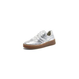 Gabor - Sneaker, silber, Gr. 38 - Leder