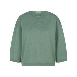 Peter Hahn - Rundhals-Pullover aus 100% SUPIMA -Baumwolle, gr&uuml;n, Gr. 38 / S - Baumwolle