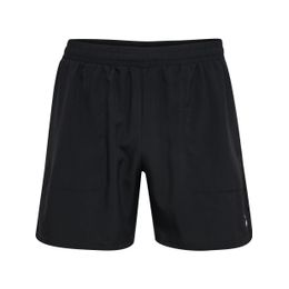 Trainingsshorts Hummel "HMLPULSE WORKOUT SHORTS", Damen, Gr. L (40), N-Gr, schwarz, Obermaterial: 100% Polyester, Hosen, aus gewebtem Stoff, mit elastischem Bund, sportlicher Stil