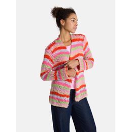 LIEBLINGSST&Uuml;CK Strickjacke LIEBLINGSST&Uuml;CK "KatalinaL", Damen, Gr. 44, bunt (549, apple gr&uuml;n), 85% Polyacryl, 15% Wolle, normal, Strickjacken Strickjacke, mit Woll-Anteil