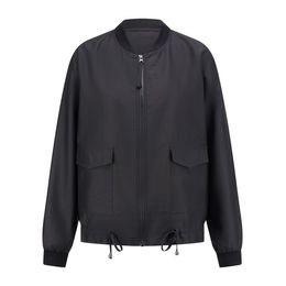 Emilia Lay - Blouson, schwarz, Gr. 44 / L - Lyocell