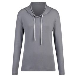 Peter Hahn - Shirt, grau, Gr. 46 / L - Baumwolle