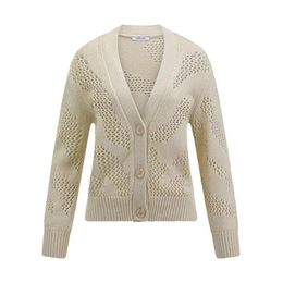 Peter Hahn - Strickjacke, grau, Gr. 52 / XXL - Baumwolle