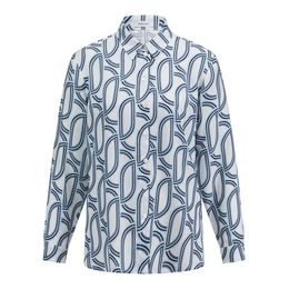 Peter Hahn - Long-Bluse, blau, Gr. 44 / L