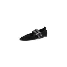 Kennel & Schmenger Kennel & Schmenger - Ballerina Nika, schwarz, Gr. 38 - Leder
