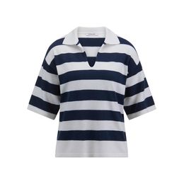 Peter Hahn - Polo-Pullover, blau, Gr. 38 / S