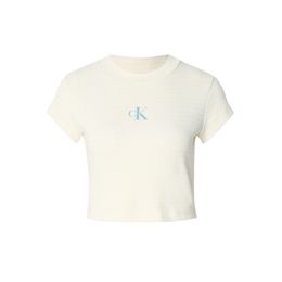 Calvin Klein Jeans T-Shirt Damen Gr&ouml;&szlig;e M pastellgelb / hellgelb