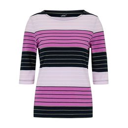 Peter Hahn Joy - Shirt mit Rundhals-Ausschnitt, pink, Gr. 44 / L - Baumwolle