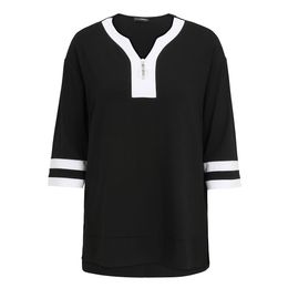 Doris Streich - Long-Shirt, schwarz, Gr. 42 / M