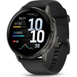 Garmin Venu 4 Sportuhr - Gr&ouml;&szlig;e Einheitsgr&ouml;&szlig;e - schwarz