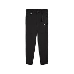 Sporthose Puma "PumaTECH Winterized Relaxed Hose Herren", Herren, Gr. S, Normalgr&ouml;&szlig;en, schwarz, Obermaterial: 94% Nylon, 6% Elasthan; Unteres Hosenfutter: 100% Polyester; Oberes Hosenfutter: 100% Polyester; Seitentasche &ndash; Oben: 100% Polyester; Seitentasche &ndash; Unten: 6% Elasthan, 94% Nylon, unifarben, relaxed fit, Hosen Sporthose
